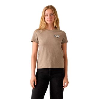 Levi's Damen The Perfect Tee T-Shirt, Hummingbird HL Logo, S