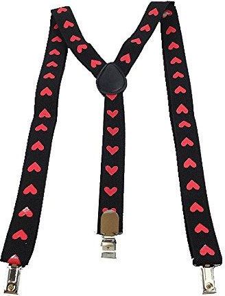 Miobo Longues bretelles en Y - Style 3 clips - &Eacute;lastiques - Fins - Multicolore - One Size