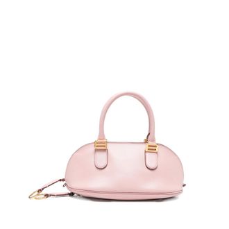 Balenciaga Mini Bolero B-logo Leather Tote Bag