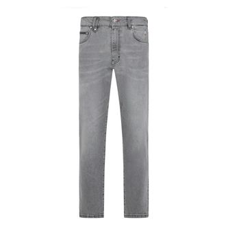 Philipp Plein Detroit Fit Jeans Basic - - Jeans - Herren - Grau - W31