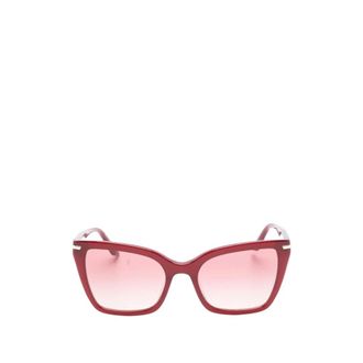 Emporio Armani Eckige Sonnenbrille - - Accessories - Damen - Rot - ONE SIZE