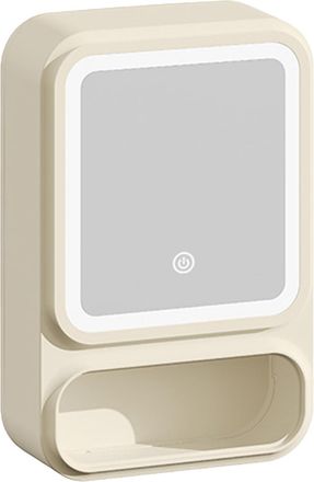 Generic Wandschrank f&uuml;r Badezimmer, Moderne Badezimmer-Spiegelschr&auml;nke, Wandmontage, mit magnetischer T&uuml;r und LED-Lichtern, Schr&auml;nke mit Einer einzigen Spiege