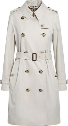 Burberry Femme, Manteaux, Beige, Taille: 38 FR Kensington Mid Trench Coat