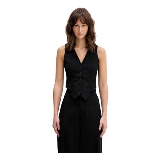 VETEMENTS Weste mit V-Ausschnitt - - Jackets - Damen - Schwarzk - M