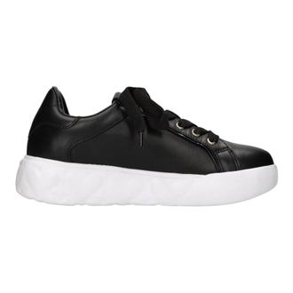Love Moschino Sneakers aus Leder und Kunstleder - - Shoes - Damen - Schwarzk - 36 EU