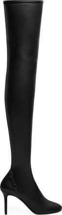 Courrèges Oblique Stiefel - Schwarz