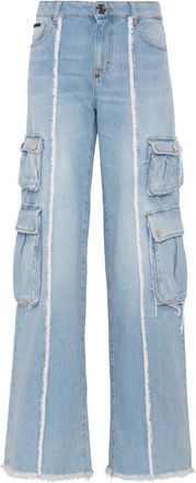 Philipp Plein Damen, Jeans, Blau, W29Gr&ouml;&szlig;e