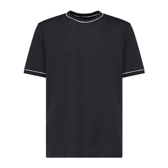 Eleventy Baumwoll T-Shirts und Polos Blau - - Tops - Herren - Blau - M