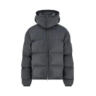 Ferragamo Veste matelass&eacute;e - Homme - Vestes - Gris - Taille: L