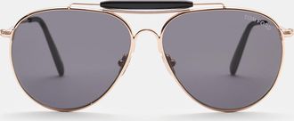 Tom Ford Herren - Sonnenbrille Rafael gold/dunkelgrau