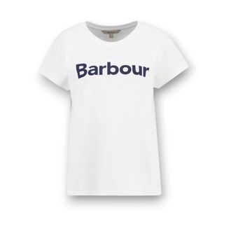 Barbour Femme, Tops, Blanc, Taille: 40 FR Hartland T-Shirt