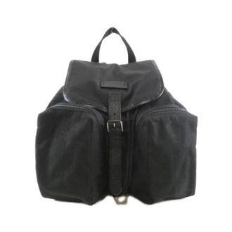 Gucci Pre-owned Guccissima Nylon Backpack - - Pre-owned - Damen - Schwarzk - ONE SIZE