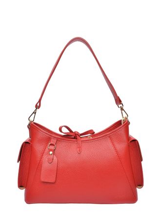 Anna Luchini Rot Rindsledertasche
