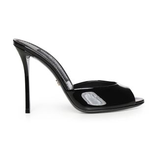 Dolce & Gabbana Femme, Chaussures, Noir, Taille: 40 EU Mules &agrave; talons