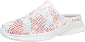 Generic 2026 Pantoufles pour femmes Mode Maille Couleur Temp&eacute;rament Chaussures confortables, Orange, 37.5 EU