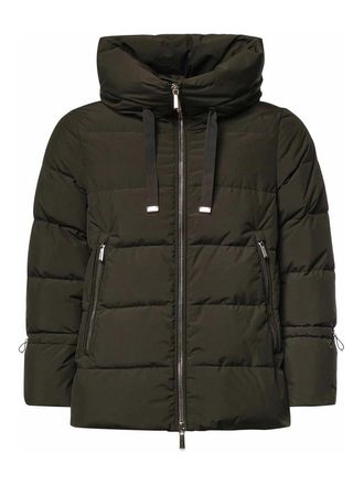 Moorer Blouson Rembourr&eacute; - Vert Fonc&eacute;