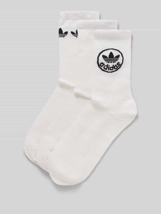 adidas Originals Socken mit Label-Print im 3er-Pack