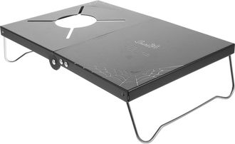 BESTONZON Klappbarer Leichter Campingtisch aus Aluminium Kompakt Faltbar mit Tragetasche Tragbarer Outdoor Tisch f&uuml;r Camping Picknick und Reisen