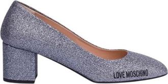 Love Moschino Femme, Chaussures, Gris, Taille: 40 EU Escarpins &agrave; paillettes