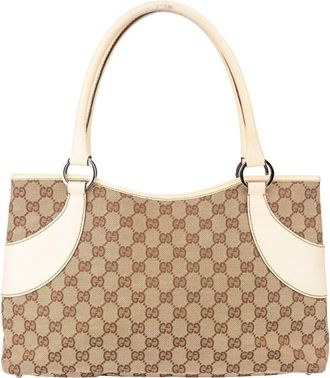Gucci Crossbody Bags - Gucci GG Monogram Handbag - Gr. unisize - in Braun - f&uuml;r Damen