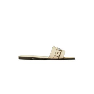Tory Burch Femme, Chaussures, Blanc, Taille: 38 EU Sandales Tory Burch