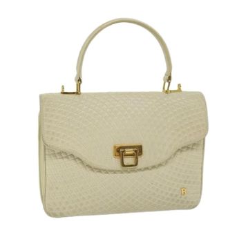 Bally Pre-owned Cuir sacs-main - Femme - Pre-owned - Beige - Taille: ONE Size