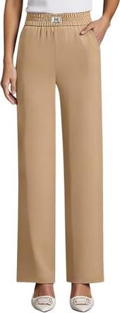 Generic Pantalon Large Taille Elastique Femme Basse Enduit Gaze Short Paper Effet Meilleur Merinos Patchwork Vintage Fashion Fantaisie Sweat Elephant M&eacute;rinos 