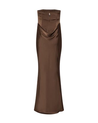 Rotate Dress - Brown