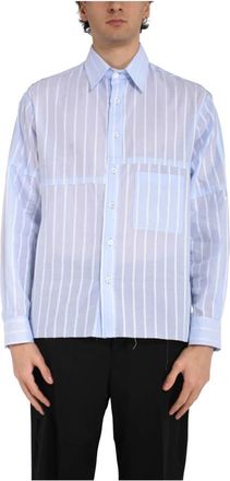 Costumein Homme, Chemises, Bleu, Taille: L Casual Shirt