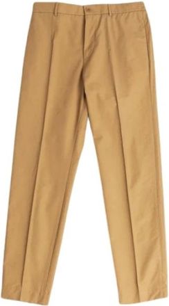 Moncler Homme, Pantalons, Beige, Taille: XL Technical Cotton Blend Pantalons