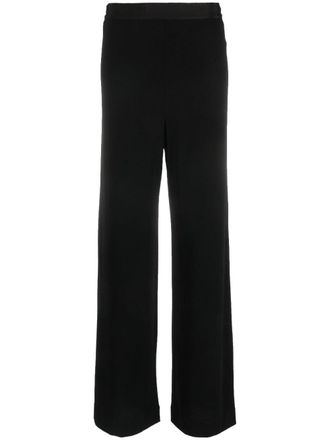 By Malene Birger Hose mit weitem Bein - Schwarz