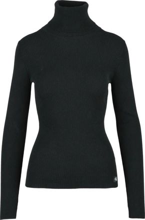 Calvin Klein Jeans Femme, Pulls, Noir, Taille: 36 FR Sous-pull Col Roul&eacute;