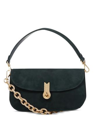 Amato Daniele sac cabas Cacciatora en daim - Vert