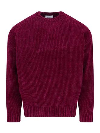 BONSAI Rundhalspullover - Rot