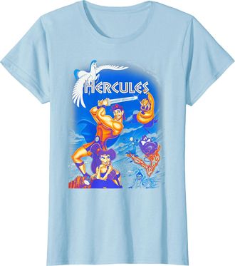 Disney Hercules Movie Poster DVD Cover Graphic T-Shirt T-Shirt