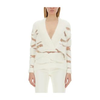 Tom Ford V-Ausschnitt Strickware - - Knitwear - Damen - Beige - S