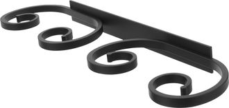 DOITOOL Hochwertiger Aluminium weinglashalter f&uuml;r Gl&auml;ser Unter Schrankmontage Platzsparender Stabiler Metall Halter f&uuml;r Bar K&uuml;chenaufbewahrung