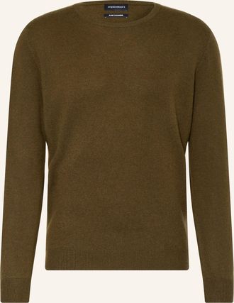 Strokesman's Strokesmans Cashmere-Pullover gruen