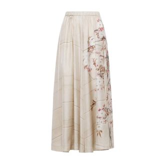 Pierre-Louis Mascia A-Linien-Rock - - Skirts - Damen - Beige - S