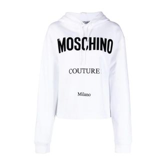 Moschino Hoodies - - Sweatshirts & Hoodies - Damen - Wei&szlig; - M