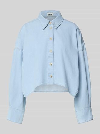 Drykorn Relaxed Fit Hemdbluse in Denim-Optik Modell Oshia