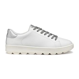 Geox Wei&szlig;e Freizeit-Sneakers - - Shoes - Damen - Wei&szlig; - 40 EU