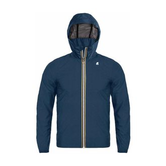 K-Way Ripstop Jacke f&uuml;r M&auml;nner - - Jackets - Herren - Blau - S