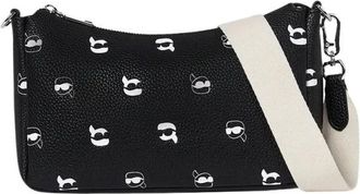 Karl Lagerfeld Femme, Sacs, Noir, Taille: ONE Size Sacs bandouli&egrave;re