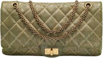 Chanel Pre-owned Reissue 2.55 Shoulder Bag - Femme - Pre-owned - Vert - Taille: ONE Size