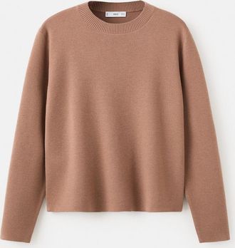 Mango Pull bruno marron moyen - Femme - XXS - MANGO