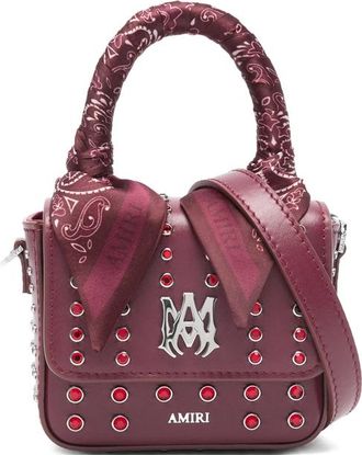 Amiri Studded Logo Mini Bag
