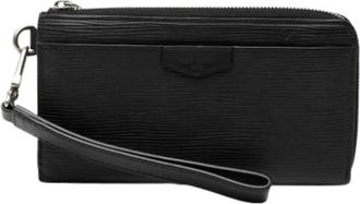 Louis Vuitton Pre-owned Epi Long wallet (bi-fold) - Homme - Pre-owned - Noir - Taille: ONE Size