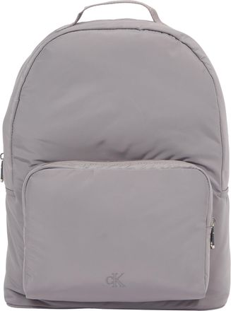 Calvin Klein Herren Rucksack Center Zip Mittelgroß, Grau (Titanium), Einheitsgröße