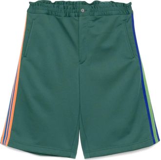 Comme Des Gar&ccedil;ons short &agrave; rayures - Vert